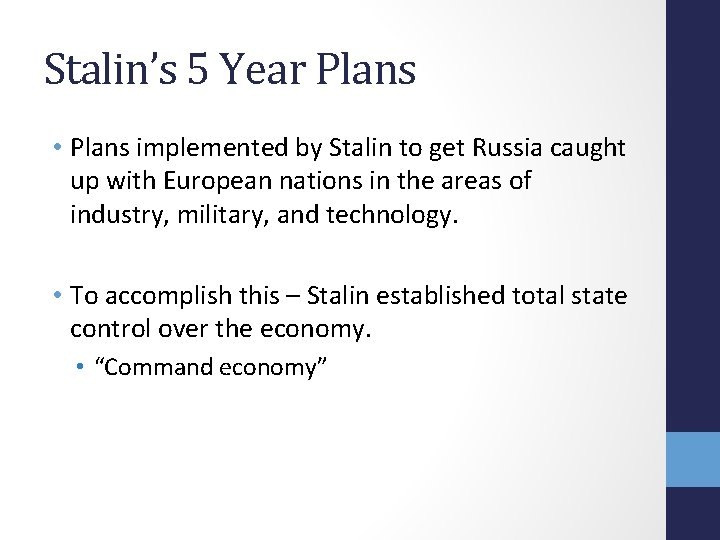 Unit 11 Vocabulary Russian Revolution World War II