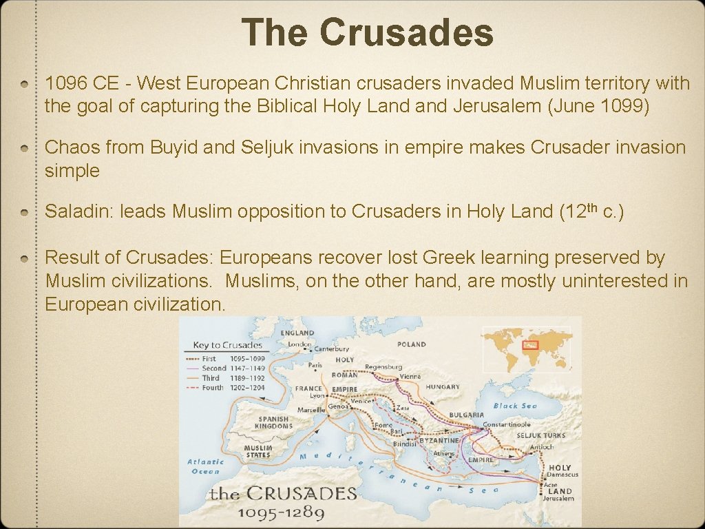 Chapter Seven Abbasid Decline and the Spread of
