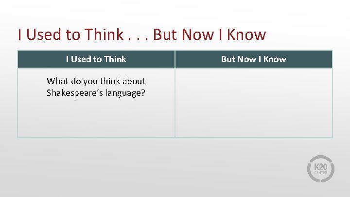 Active Shakespeare Making Shakespeare Accessible Essential Question How