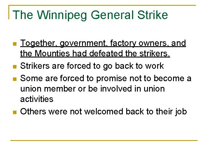 The Economic BOOM of the 1920 s But