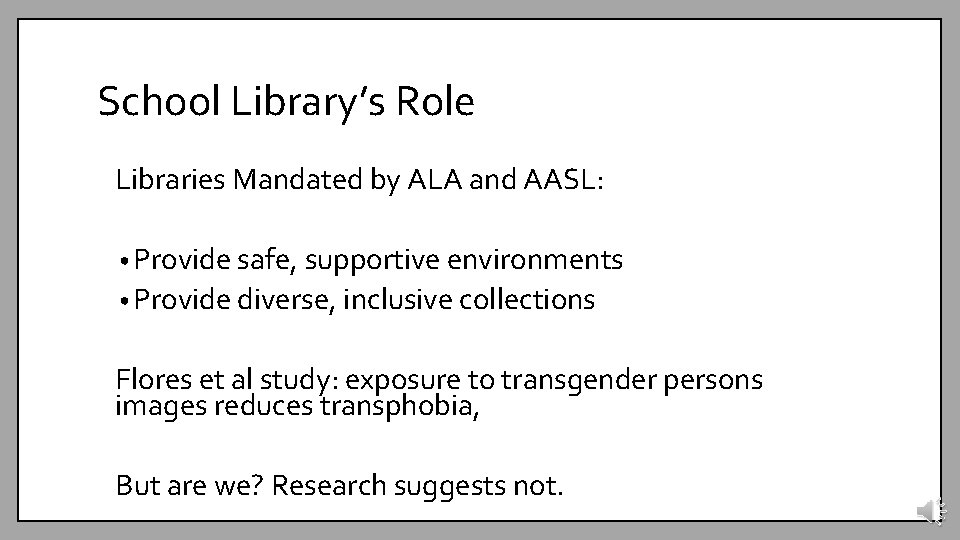 LGBTQAI Classification and Cataloging in the Elementary School