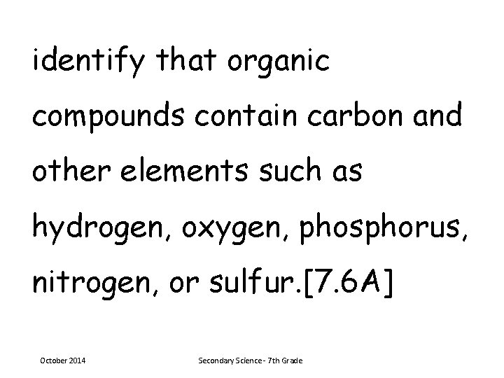 differentiate between elements and compounds on the most