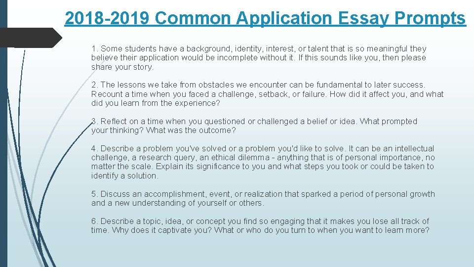Formal Writing When would you have to be