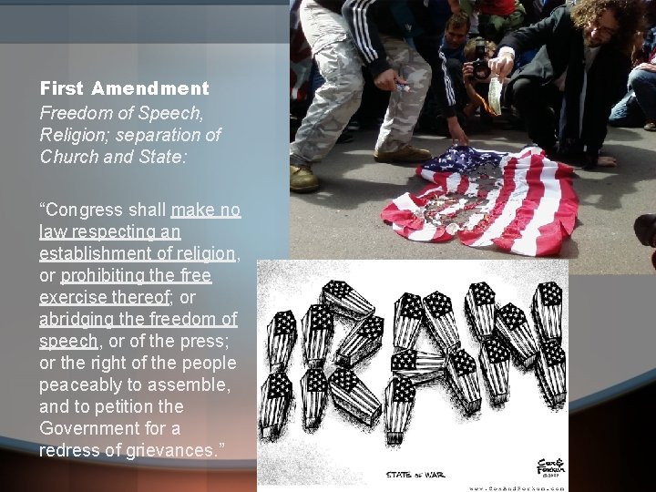 Article V the Bill of Rights The first