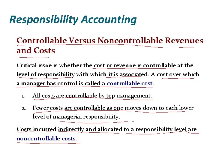 Lecture 10 Chapter 6 Continued Master Budgeting and