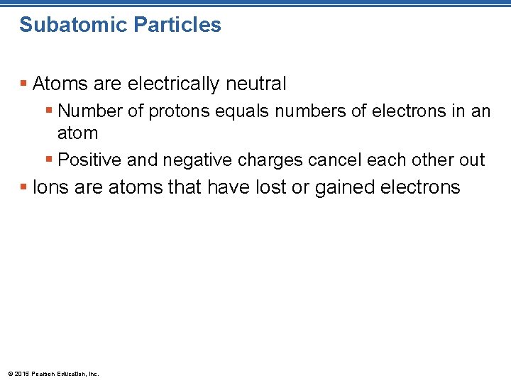 Chapter 2 Basic Chemistry Lecture Presentation by Patty