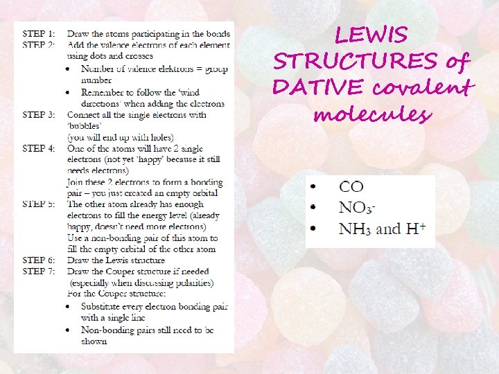 Revision Interatomic Bonds Lewis Structures Of Covalent Molecules