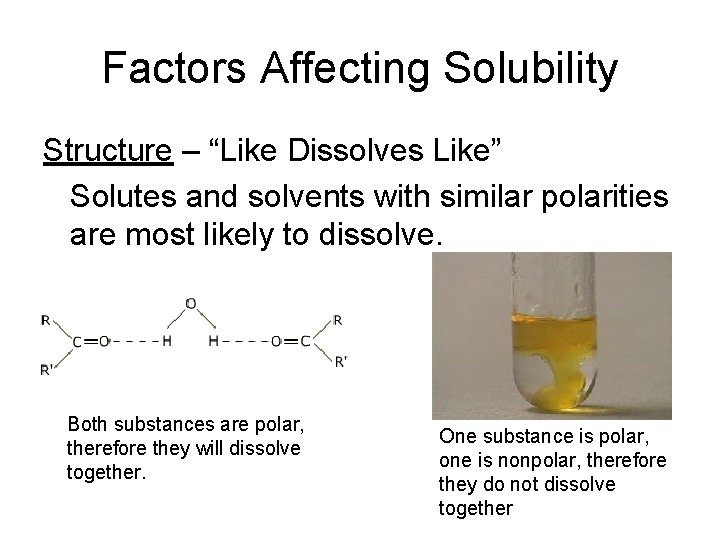 Chapter 11 Properties of Solutions Solution Basics Solution