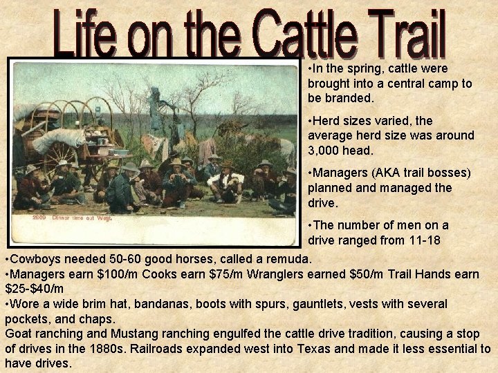 Texas Cattle Trail Map Denver Abilene Kansas City