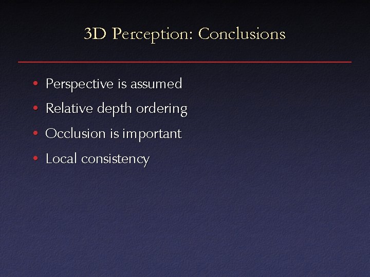 3 D Vision 3 D Perception Illusions Block