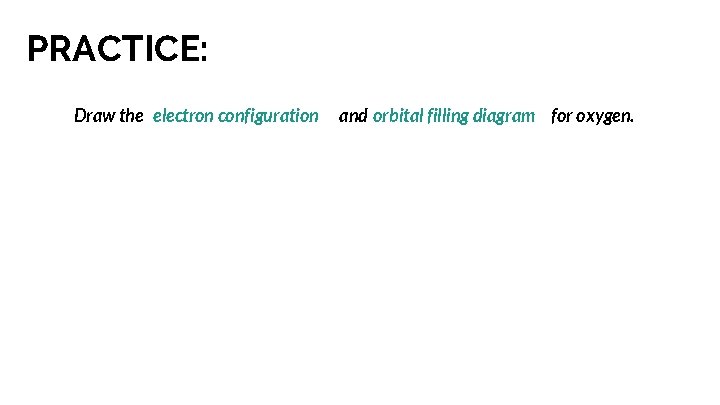 Electrons The Bohr Model Orbitals and Electron Configuration