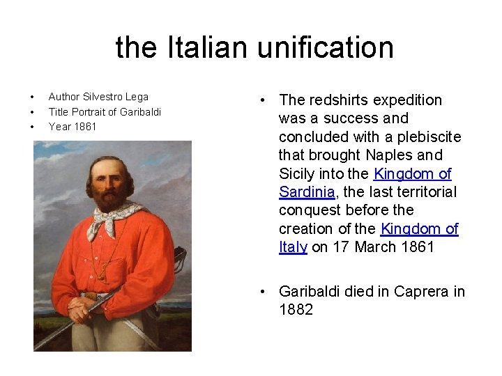 The hero of two worlds GIUSEPPE GARIBALDI BIOGRAPHY