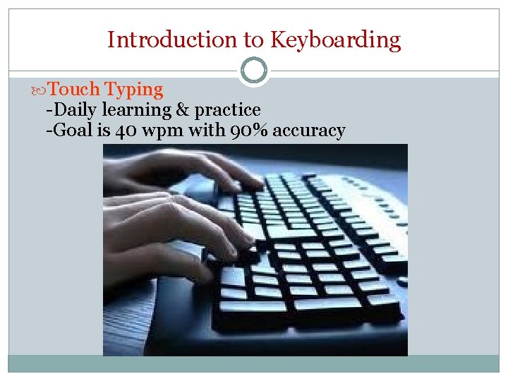 6 th Grade Computer Keyboarding and Applications MS
