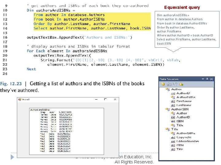 LINQ to DATABASE2 12 7 Retrieving Data from