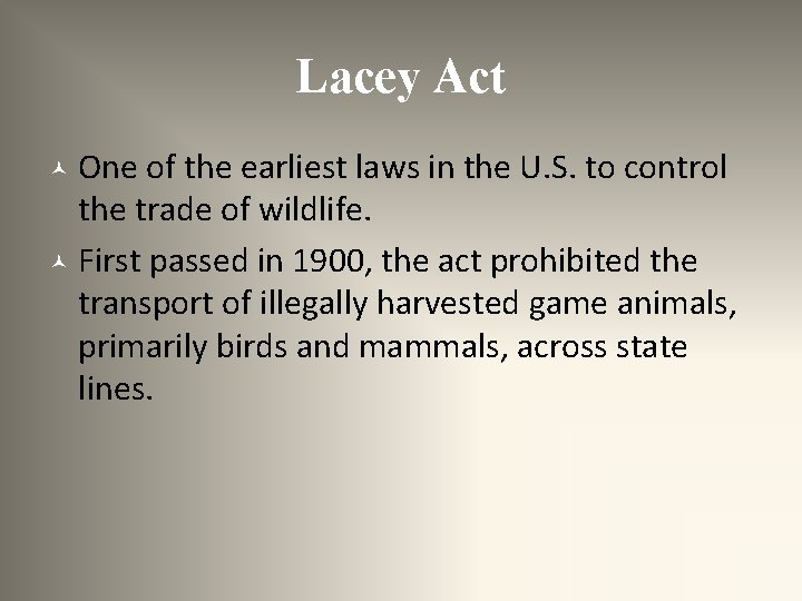 Chapter 18 Conservation of Biodiversity Ppt endangered species