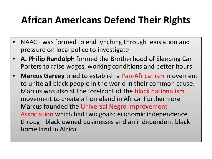 Chapter 13 Section 3 A Nation Divided Background