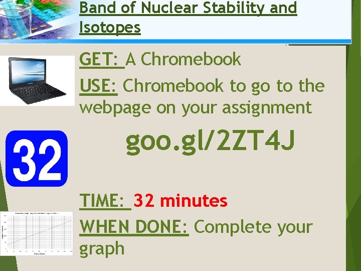 Unit 3 Nuclear Chemistry Day 3 Welcome Back