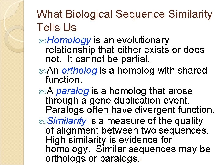 CSCE 555 Bioinformatics Lecture 4 Sequence Alignment part