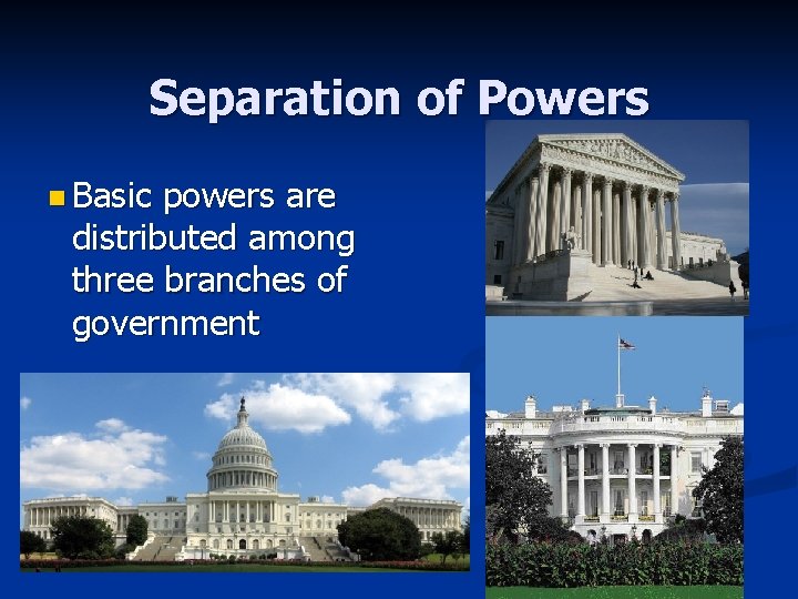 Basic Principles of the Constitution Chapter 3 section