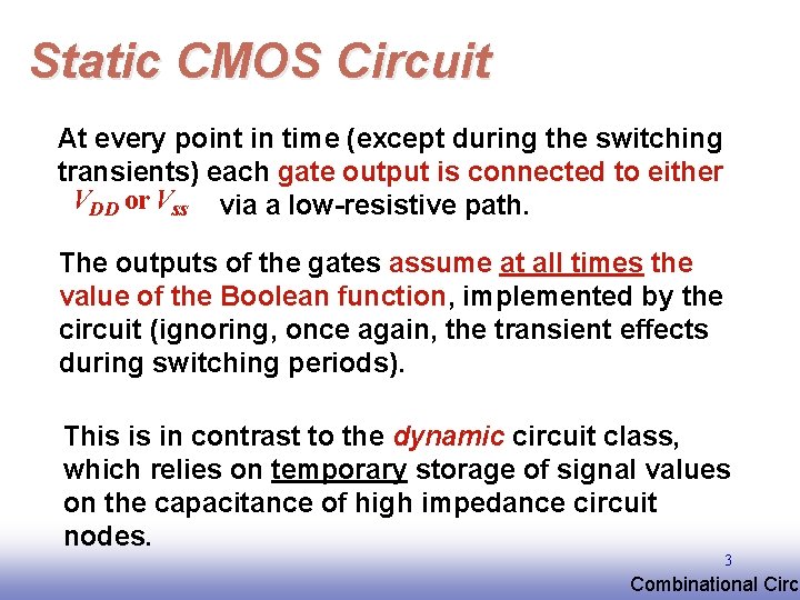 Chapter 6 Designing Combinational Logic Circuits V 1