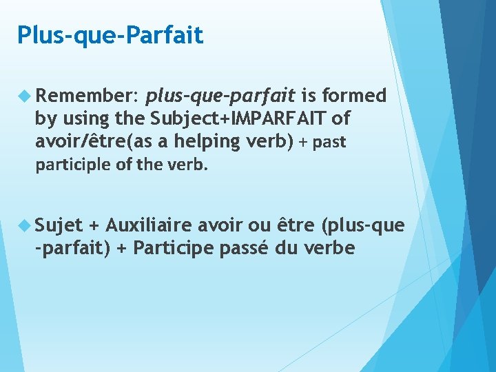 LE CONDITIONNEL PASS Made by Dr Nidhi Sharma