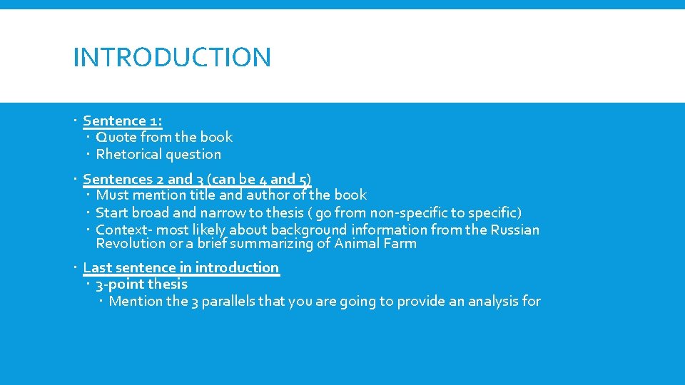ANIMAL FARM LITERARY ANALYSIS Mr Garbera LITERARY ANALYSIS
