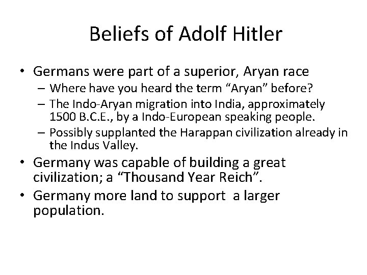 World War II Review The Beginning Mr Wykas