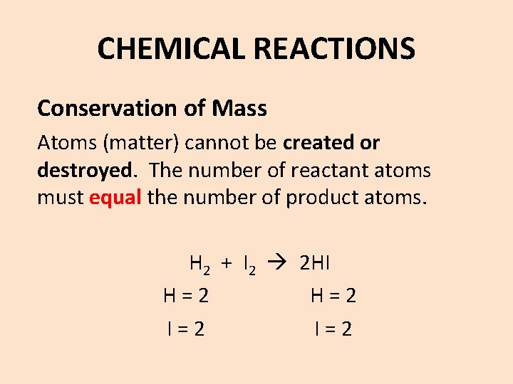 BONDING NOMENCLATURE AND CHEMICAL REACTIONS EOC Review DO