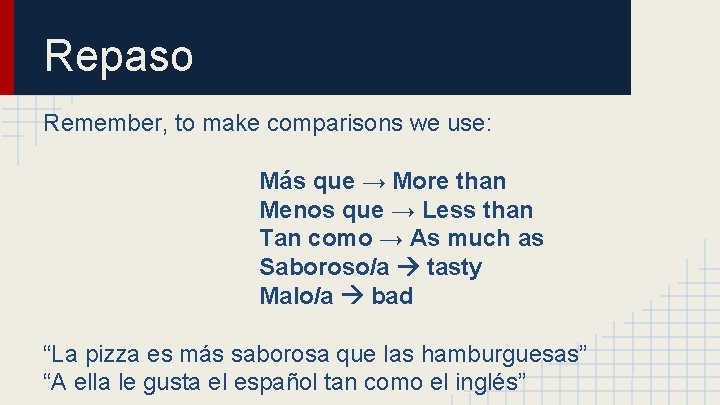 5 5 Restaurant Vocabulary and Conversation Prueba Quiz