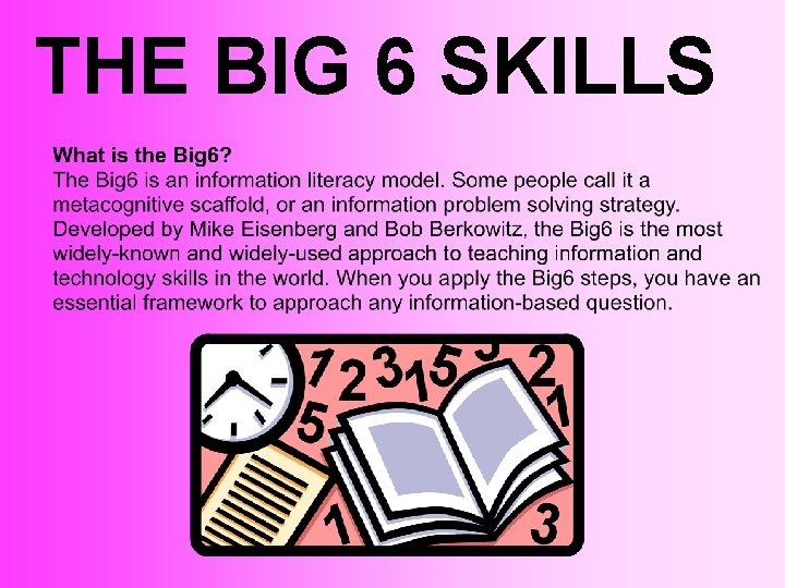 Information Literacy The Big 6 Skills Why Information