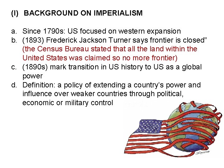 Aim 54 Why did Americans explore the possibilities