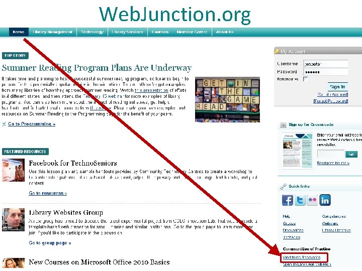 Project Compass Online Libraries at the Core of