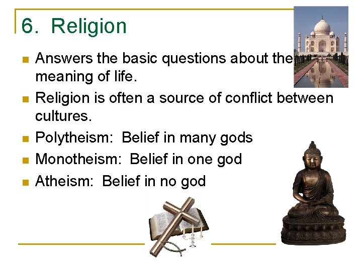 What is Culture The set of beliefs values