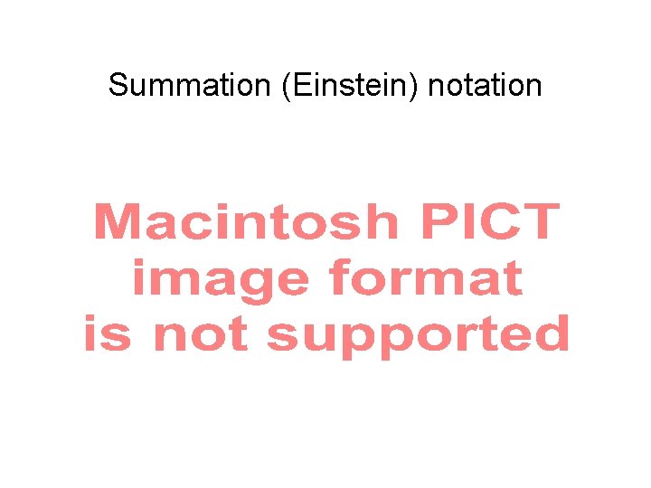 Boundary Layer Meteorology Lecture 3 Review Summation Einstein