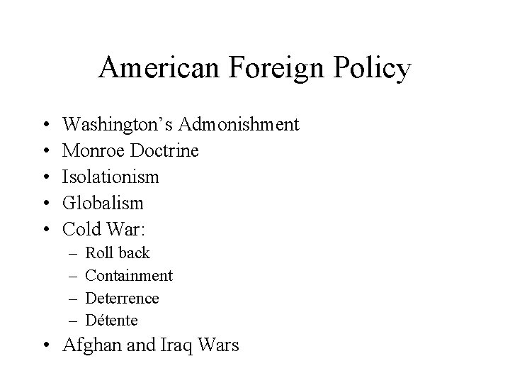 Foreign Policy Polarity Unipolar Bipolar Multipolar Supportership Schools