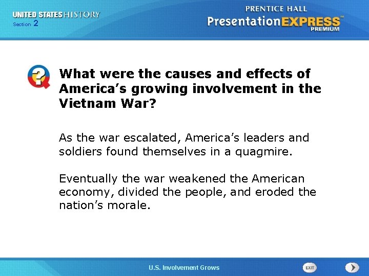 Chapter Section 2 25 Section 1 Objectives Identify