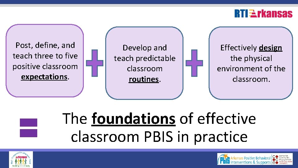 PBIS in the Classroom Images in this module