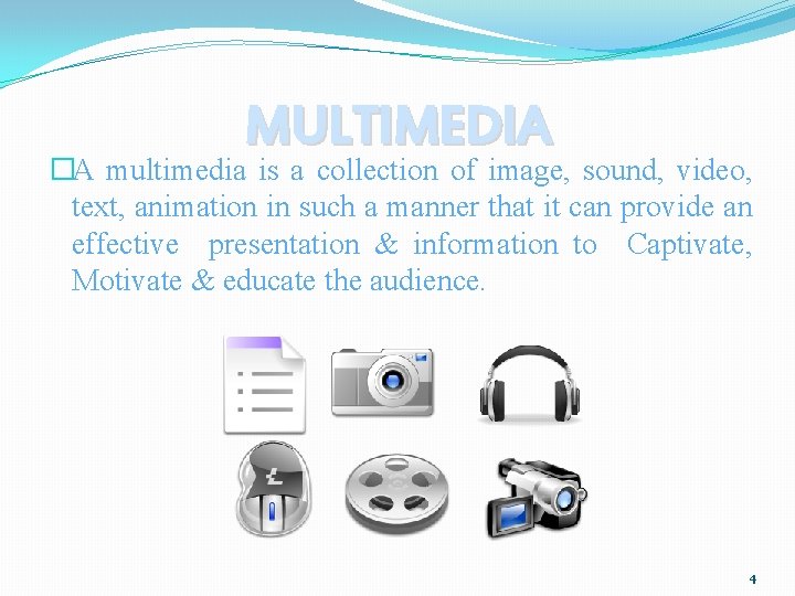 Introduction to Multimedia Presentations 1 By Chapter 1