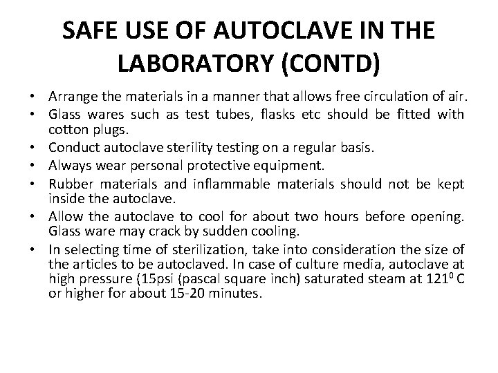 GENERAL CARE AND BEHAVIOUR IN THE LABORATORY INSTRUCTIONS