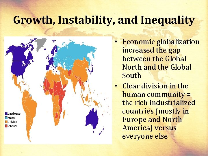 The Transformation of the World Economy Accelerating Global