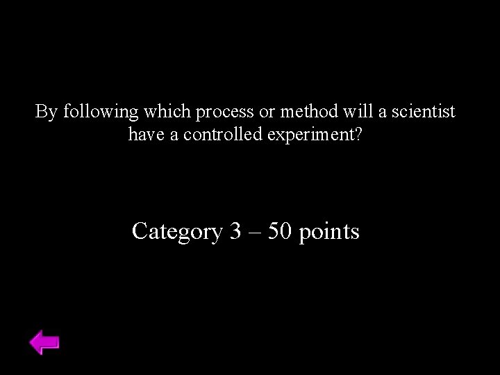 Powerpoint Jeopardy Vocabulary Lab Safety Experiment Design Scientific
