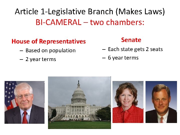 CE Unit 2 The Constitution A Balance of