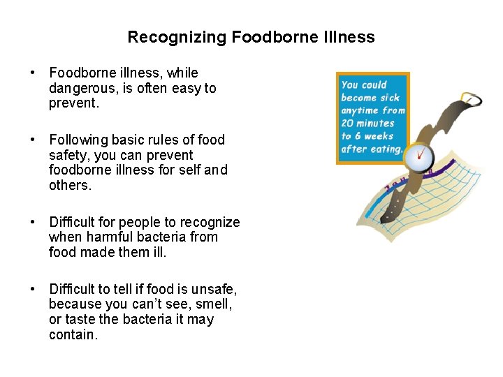 Food Safety Prepared by Dr Sally Soileau Nutrition
