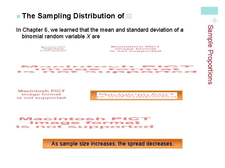 Chapter 7 Sampling Distributions Section 7 2 Sample