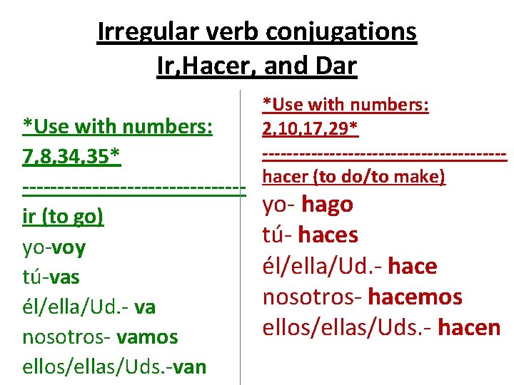 Verb List 4 B 1 35 1 2