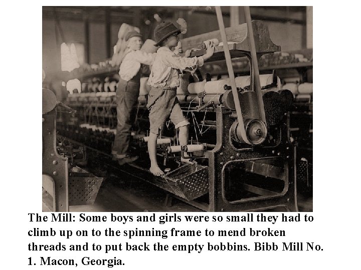Child Labor Industrial Revolution http www historyplace comunite