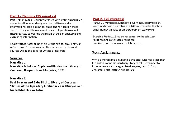 Sample SBAC Assessments Claim 2 Writing and Claim
