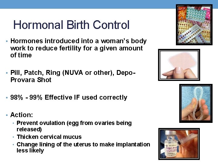 LIFE FAMILY PLANNING Birth Control and Other Considerations