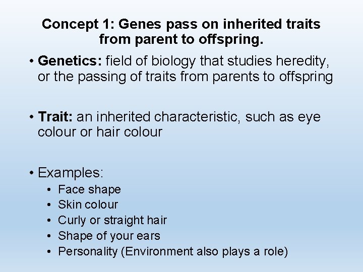BC Science Connections 10 Unit 1 DNA is