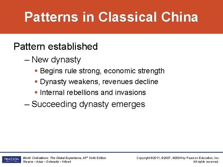 World Civilizations The Global Experience AP Sixth Edition